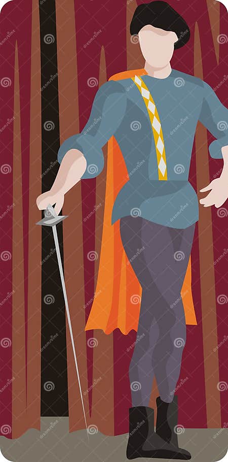 Actor Illustration stock vector. Illustration of vector - 1996109