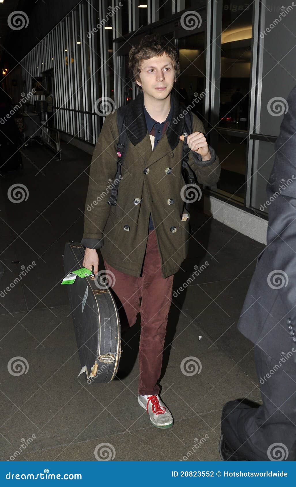 Actor Michael Cera at LAX Airport Editorial Photography - Image of ...