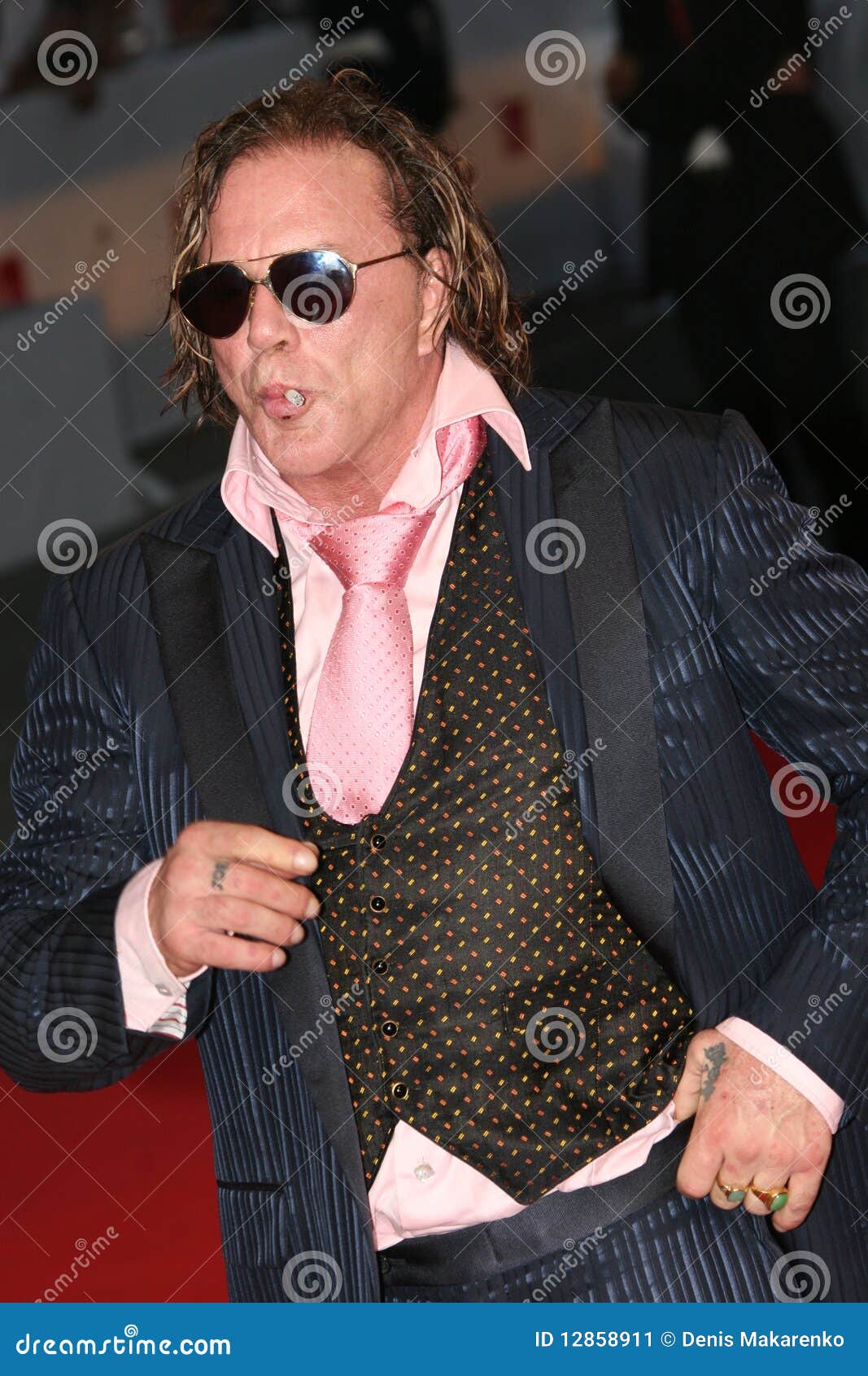 Actor Mickey Rourke editorial photo. Image of hollywood - 12858911