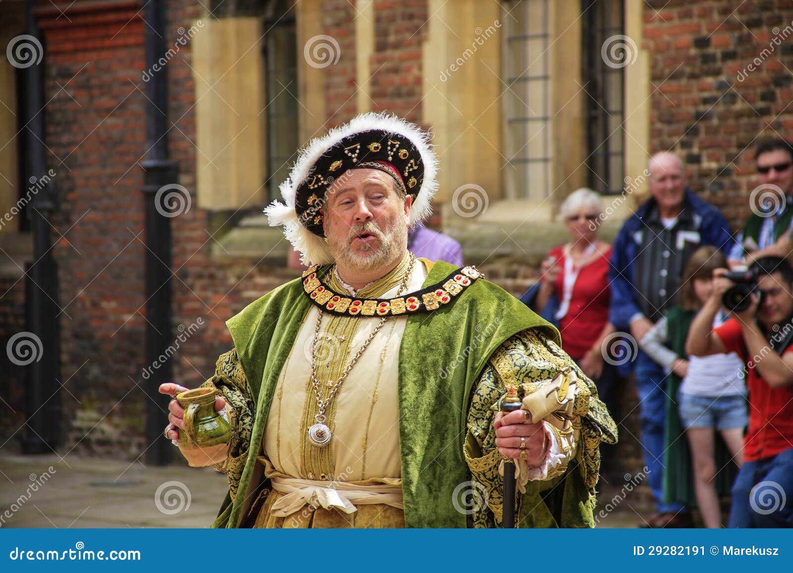 An Actor Portrays King Henry VIII Editorial Photo - Image of actor ...