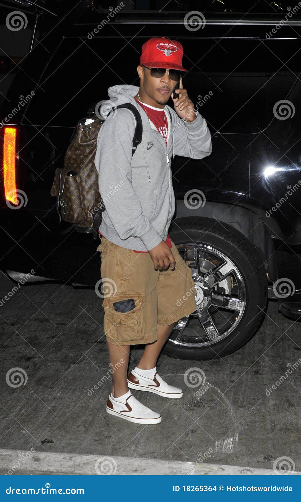 Actor/rapper T.I. is Seen at LAX Editorial Stock Image - Image of ...