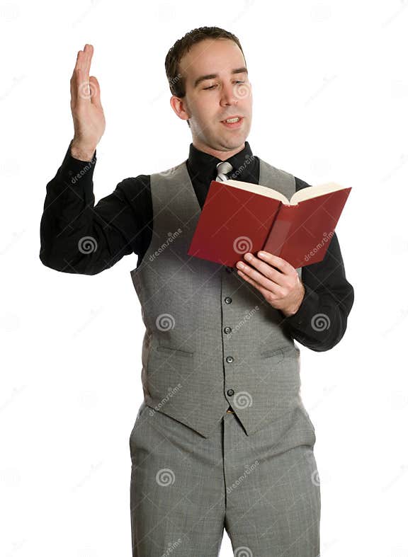 Actor Reading His Script stock image. Image of script - 8756391