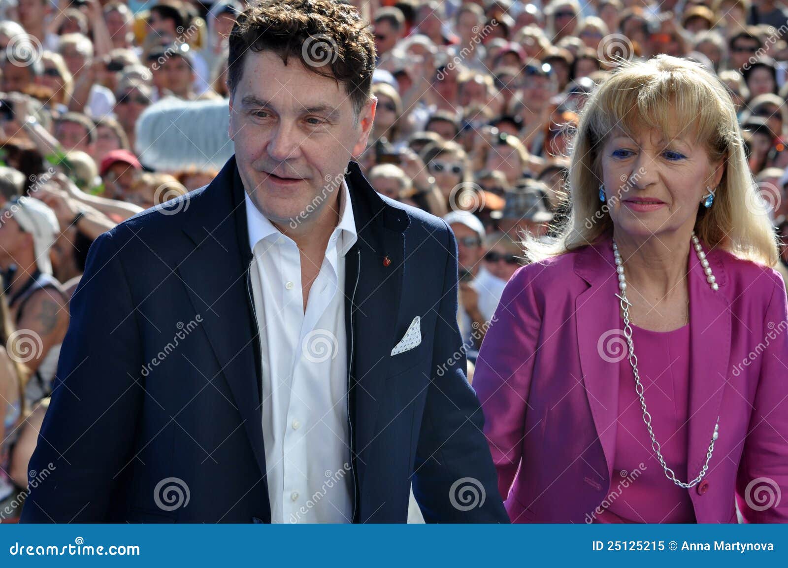 Actor Sergei Makovetsky with His Wife Elena Editorial Image - Image of ...