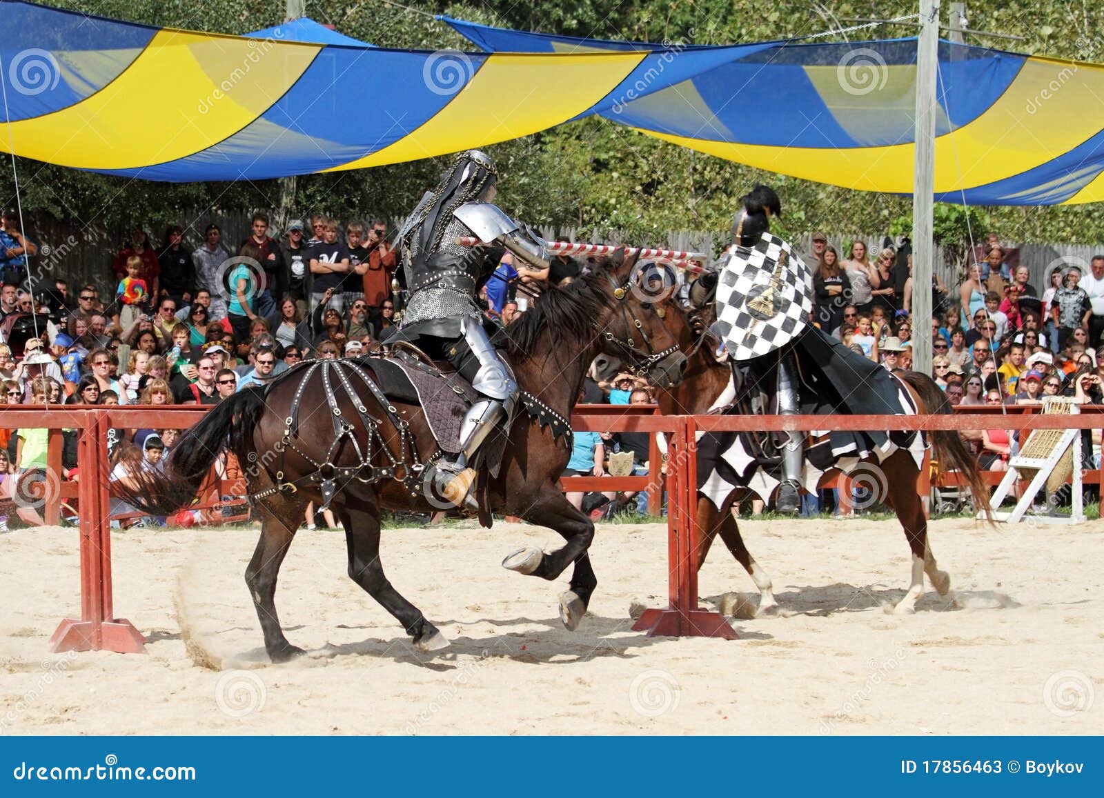 Actors as medieval knights editorial stock photo. Image of fight - 17856463