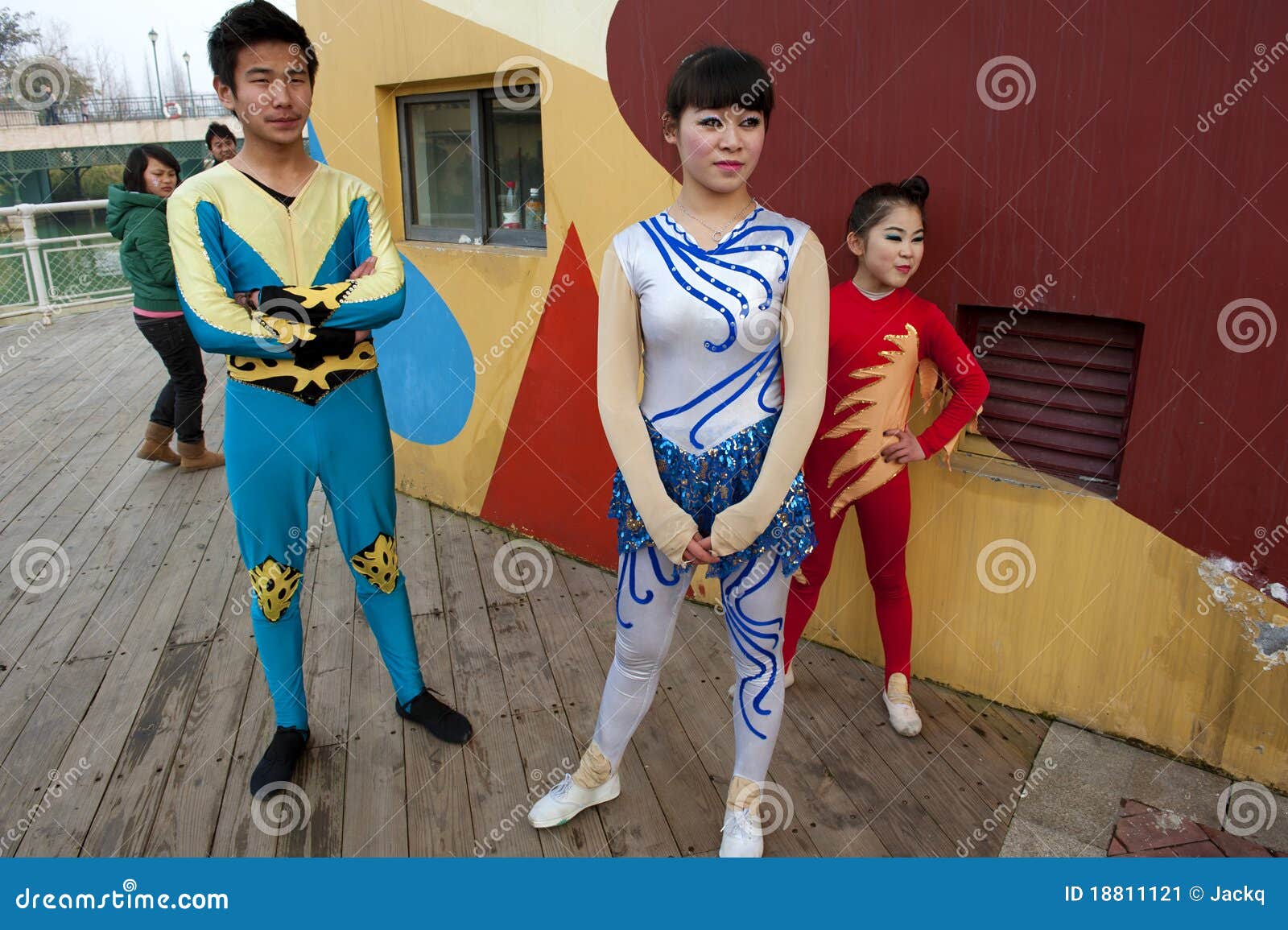 Actors in the backstage editorial photo. Image of costume - 18811121