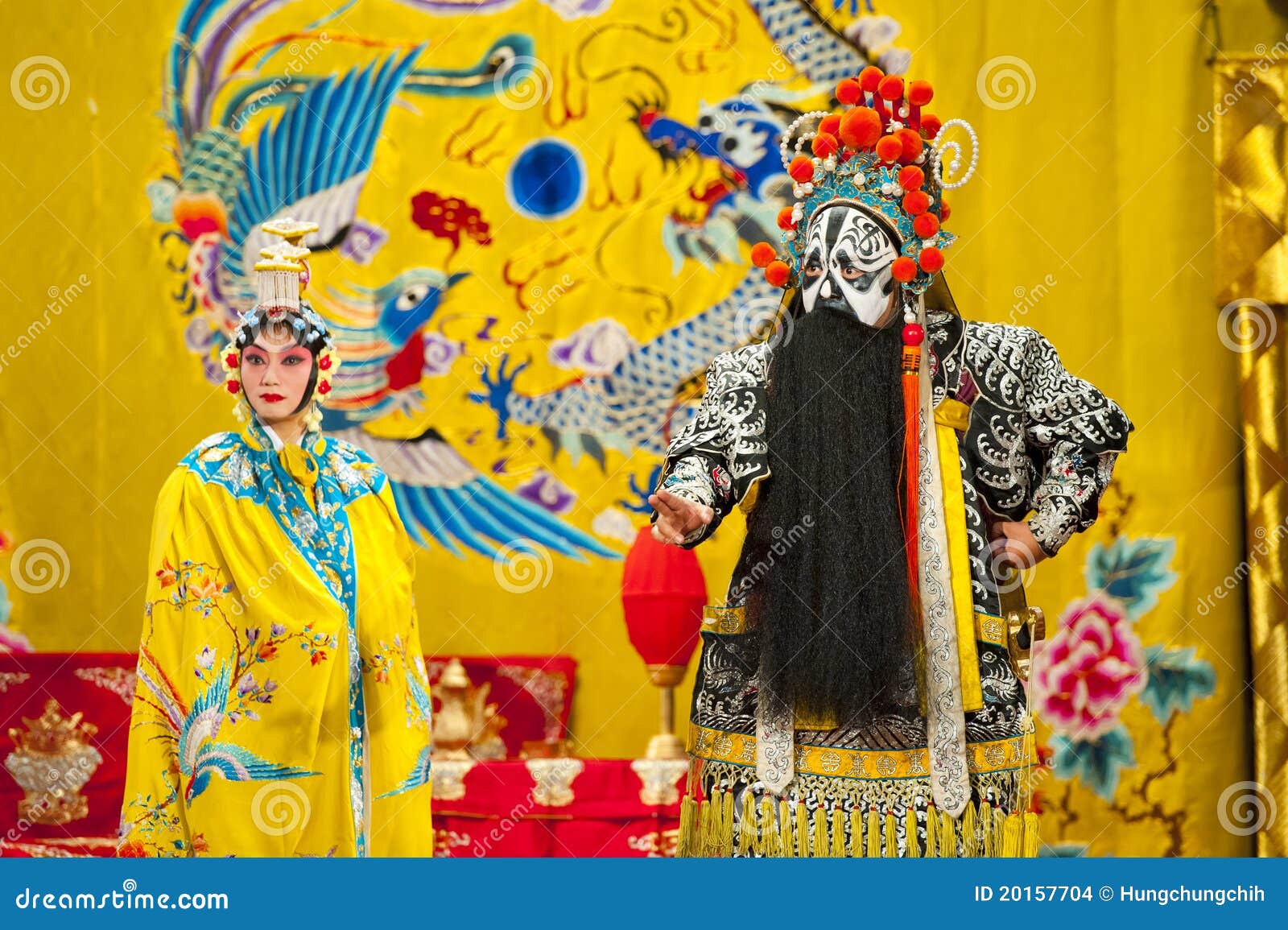 Actors of the Beijing Opera Troupe Editorial Stock Image - Image of ...