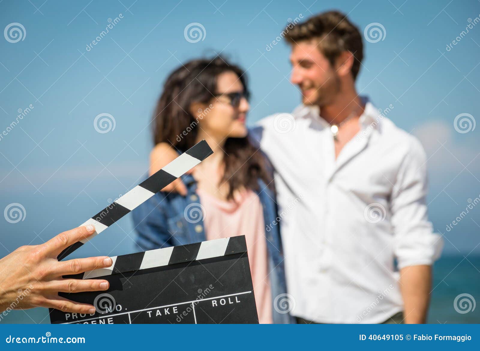 Actors stock image. Image of clapboard, lifestyle, girlfriend - 40649105