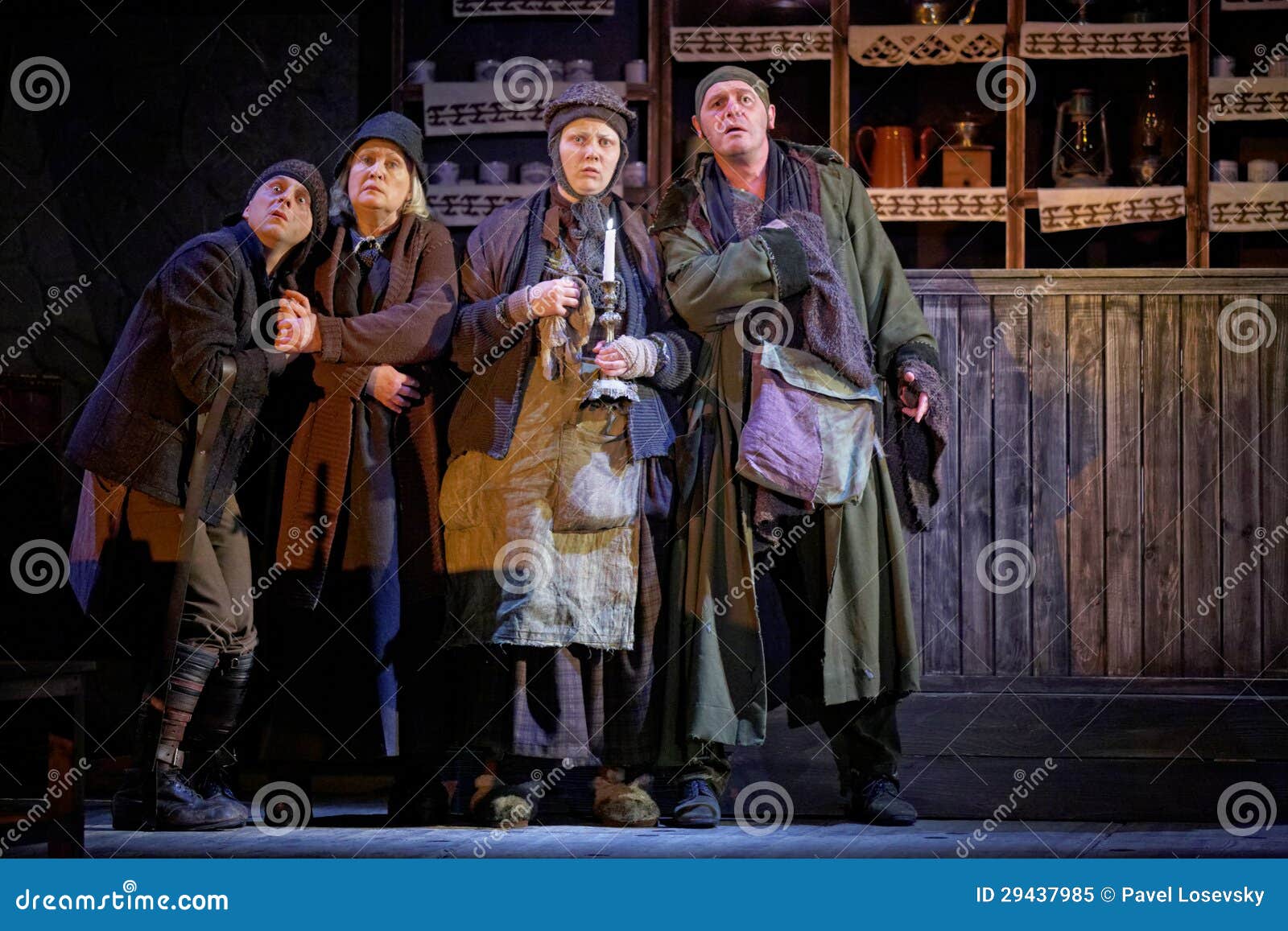 Theatre Stage Curtain Royalty-Free Stock Photo | CartoonDealer.com #6084627