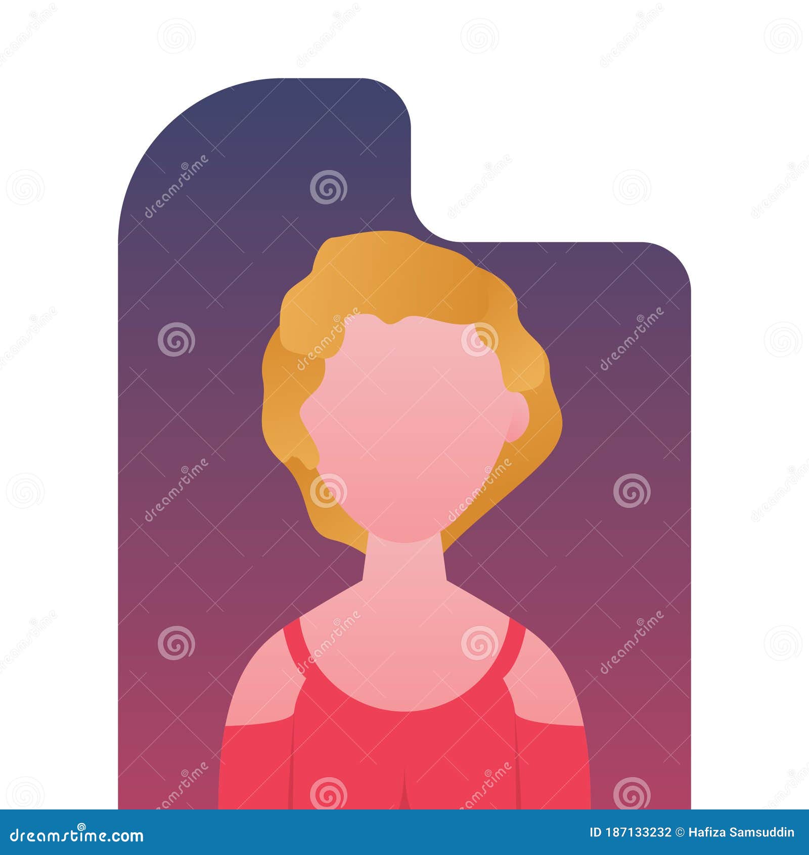 Actress. Vector Illustration Decorative Design Stock Vector ...