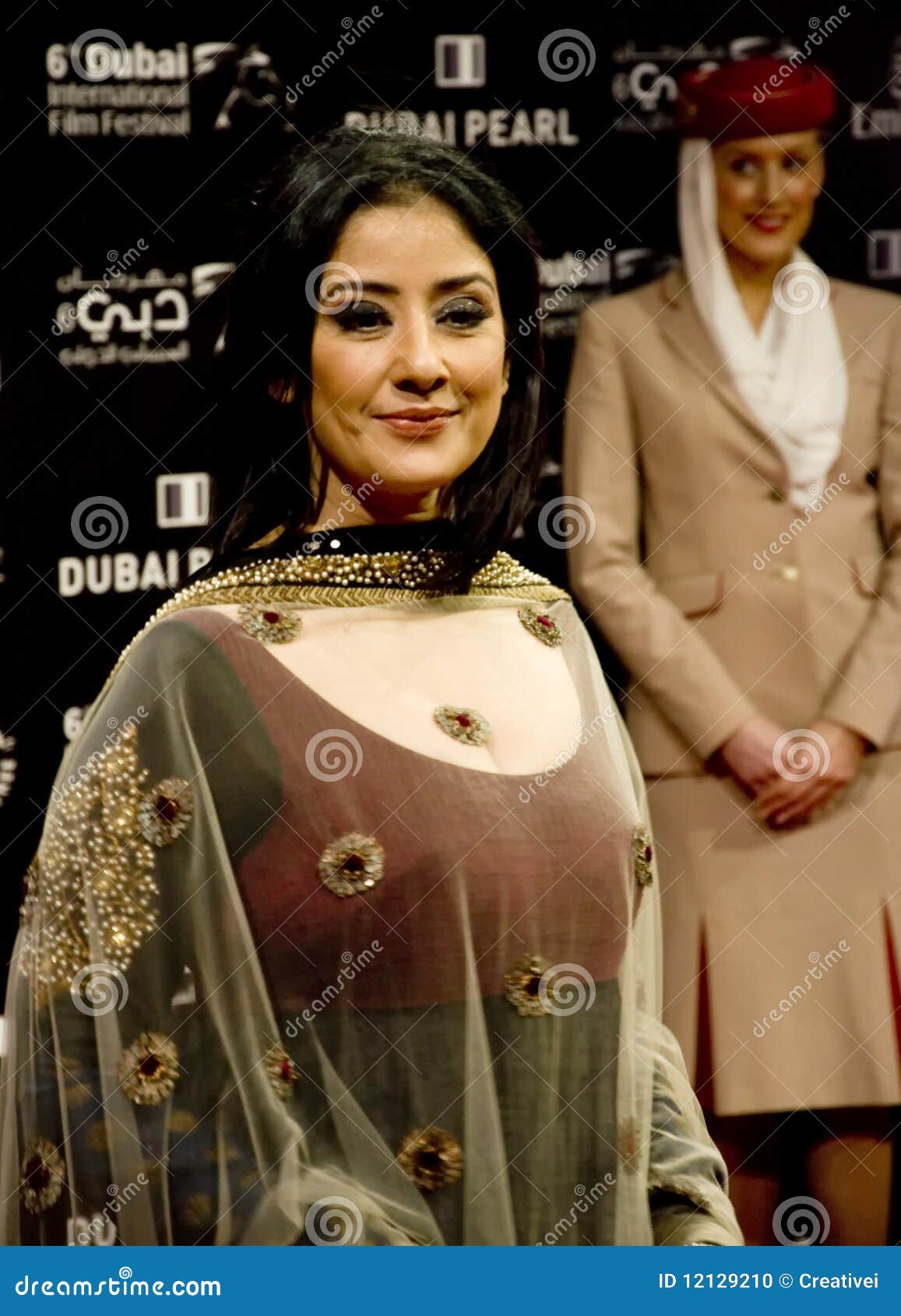 Actriz India Manisha Koiralla Imagen editorial - Imagen de gala ...