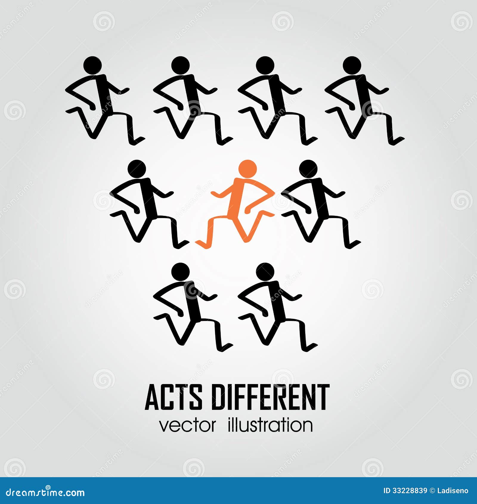 Acts different stock vector. Illustration of corporate - 33228839