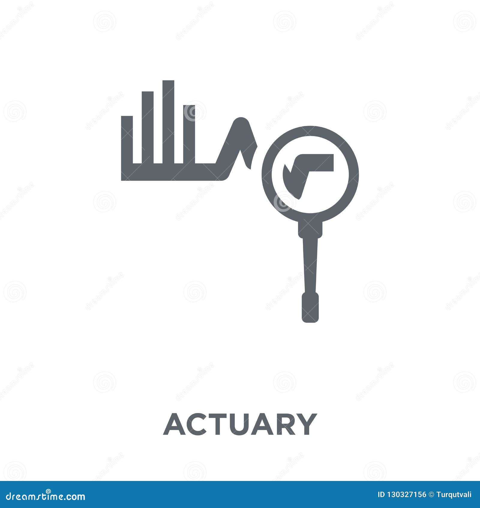 Actuary Icon. Trendy Actuary Logo Concept On White Background Fr ...