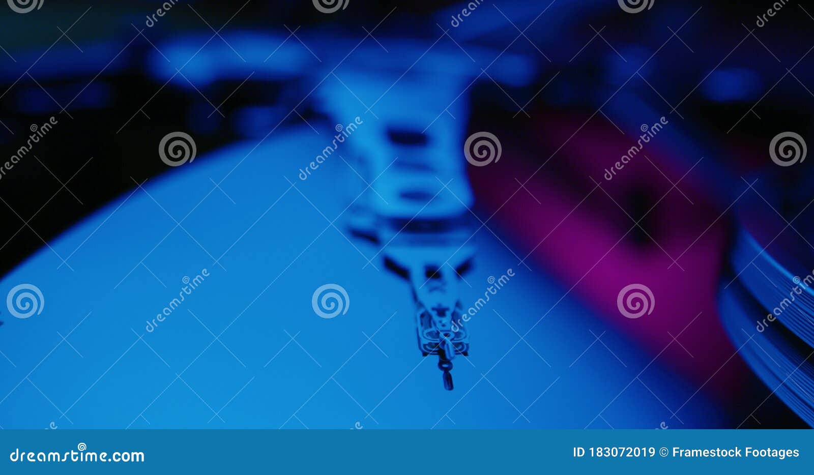 Actuator Arm of a HDD in Operation Stock Image - Image of operation ...