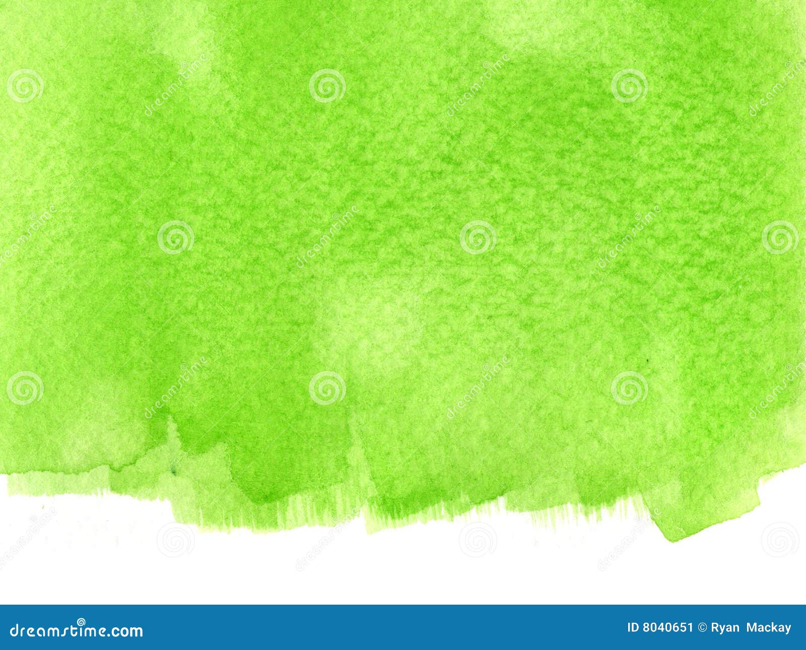 Acuarela verde imagen de archivo. Imagen de arte, extracto - 8040651