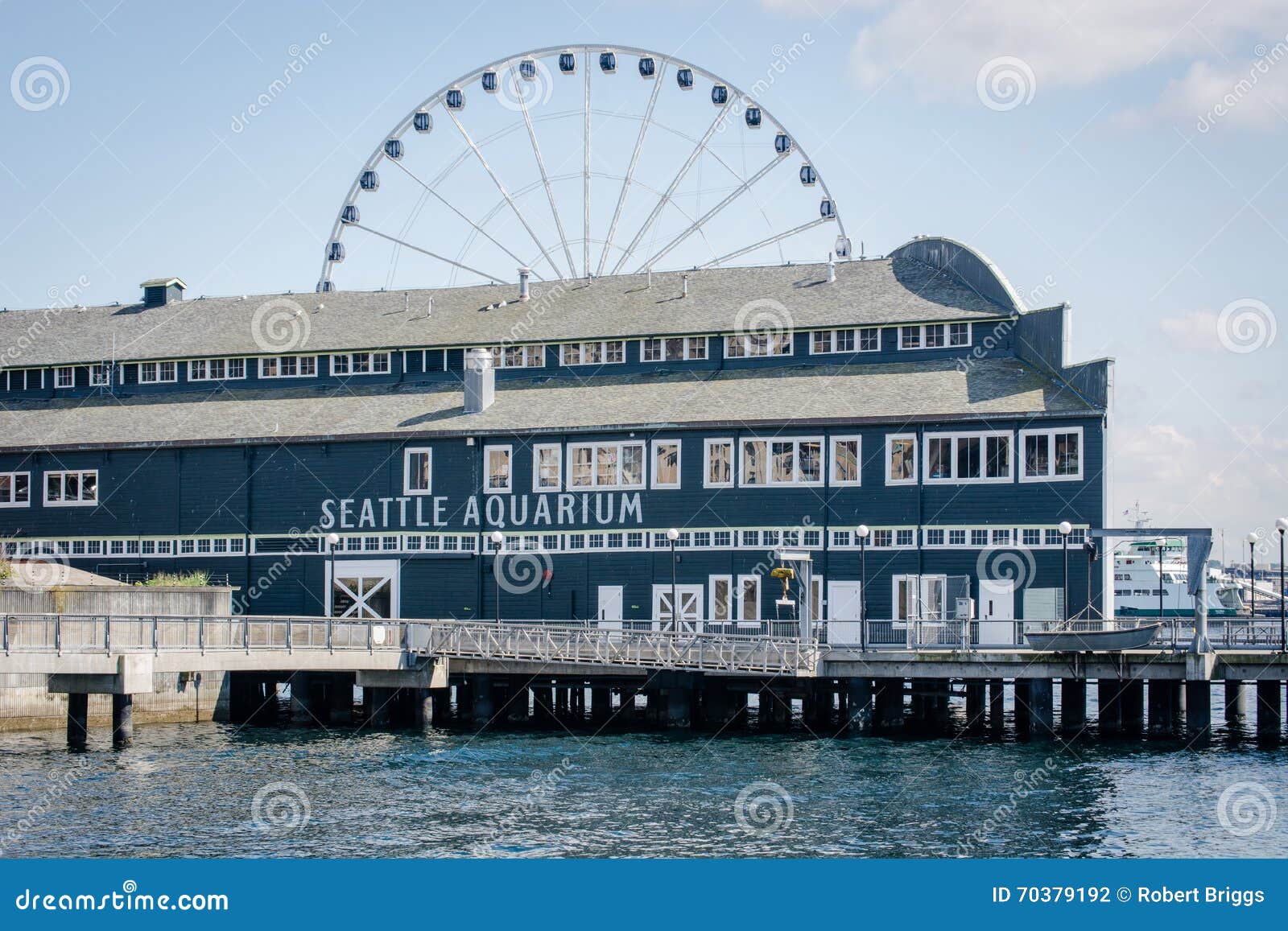 Acuario De Seattle En Puget Sound Fotografía editorial - Imagen de sebo ...