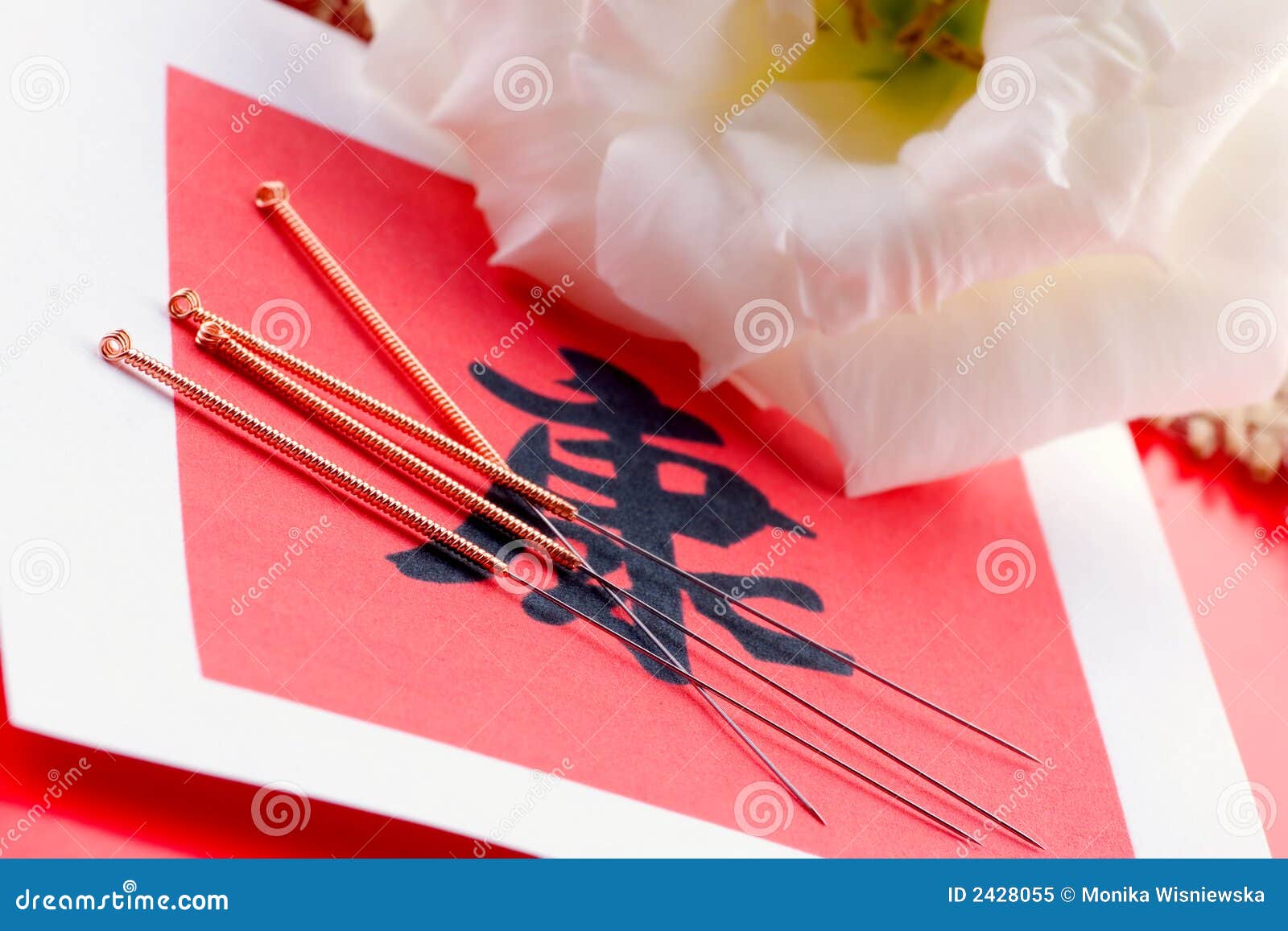 Acupuncture and Health Sign Stock Image - Image of asian, therapy: 2428055
