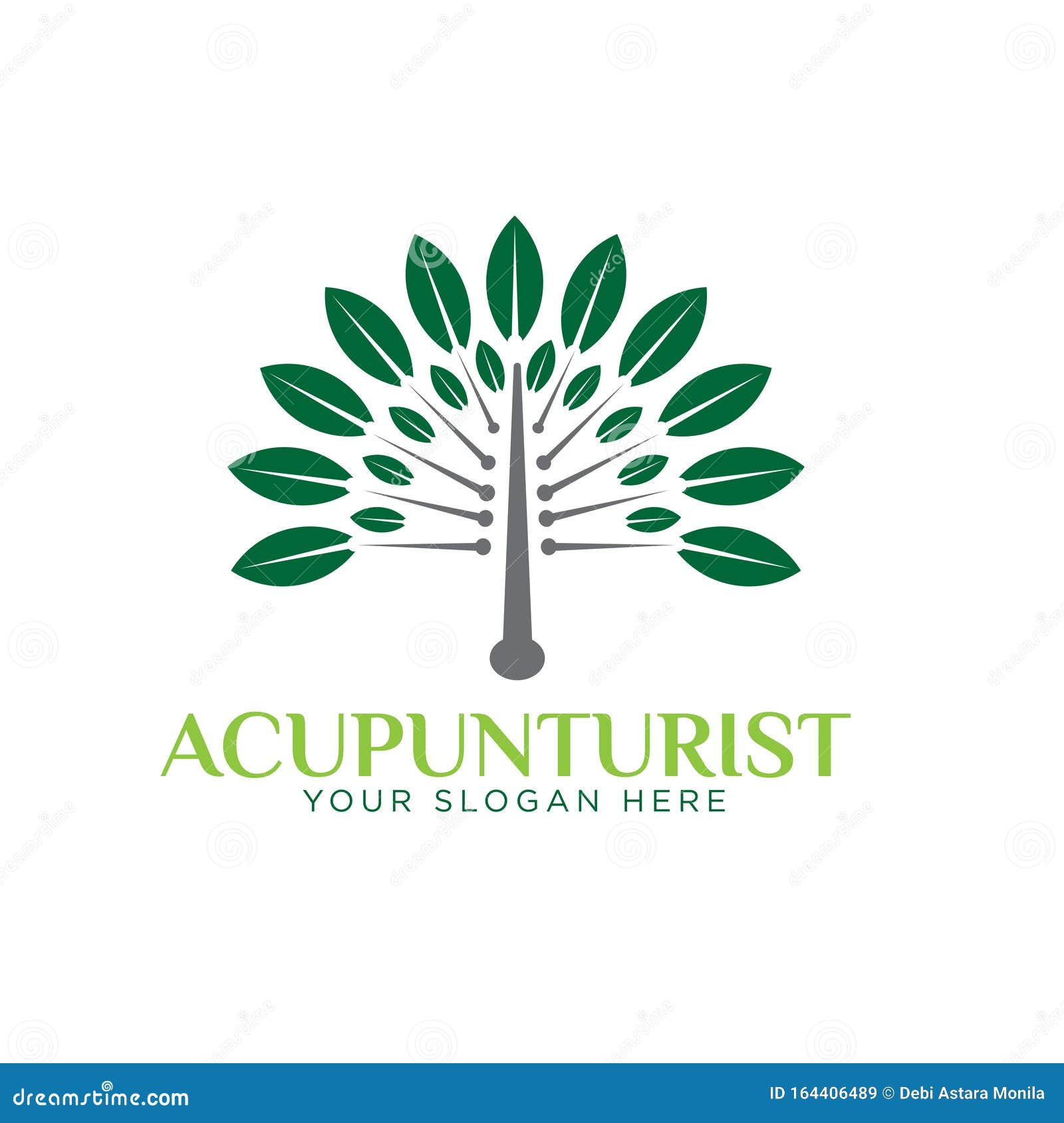 Acupuncture Logo , Physiotherapy Logo Vector Royalty-Free Stock Image ...