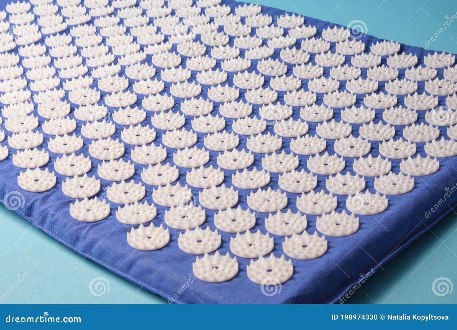 Acupuncture Massage Mat Copy Space Top View Stock Photo - Image of care ...
