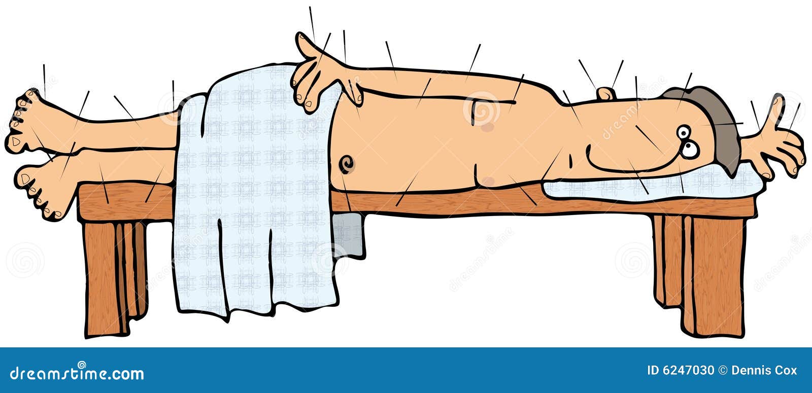 Patient Laying On Hospital Bed. Sick Person Icon Vector Illustration ...