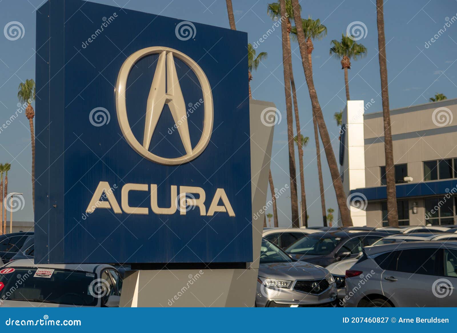 Acura Dealership editorial photography. Image of acura - 207460827