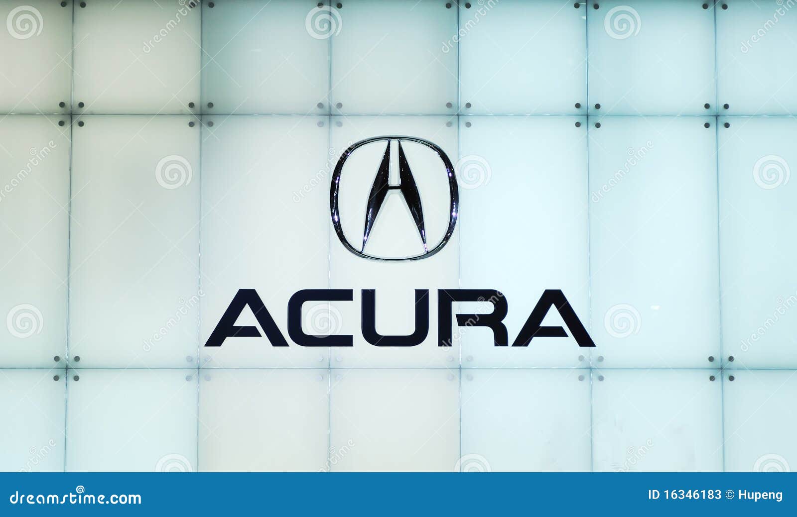 Acura logo editorial stock photo. Image of automotive - 16346183
