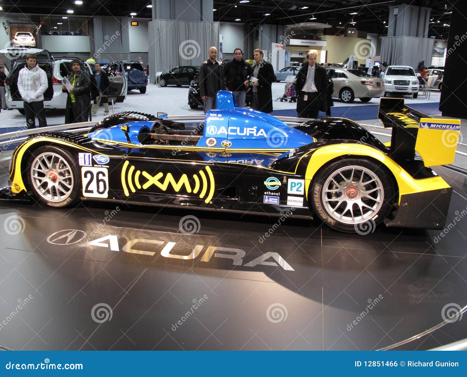 Acura Racing Car at the Auto Show Editorial Photo - Image of ...