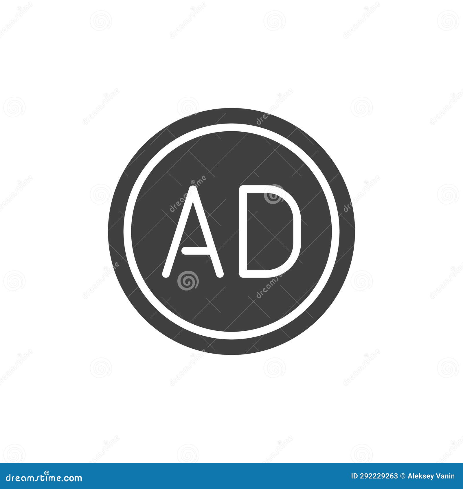 AD, Advertisement Vector Icon Stock Illustration - Illustration of ...