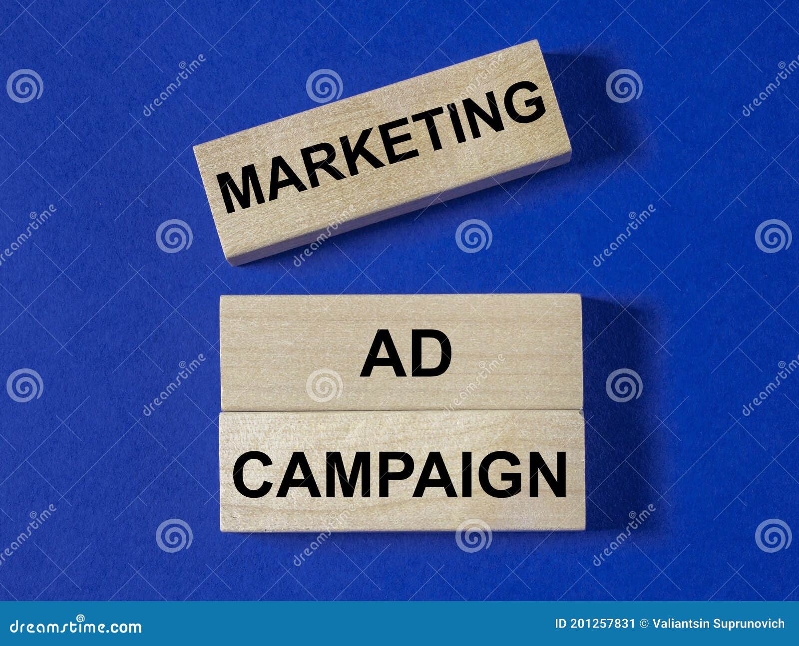 Ad Campaign. Advertisement Planning and Rules Stock Image - Image of ...