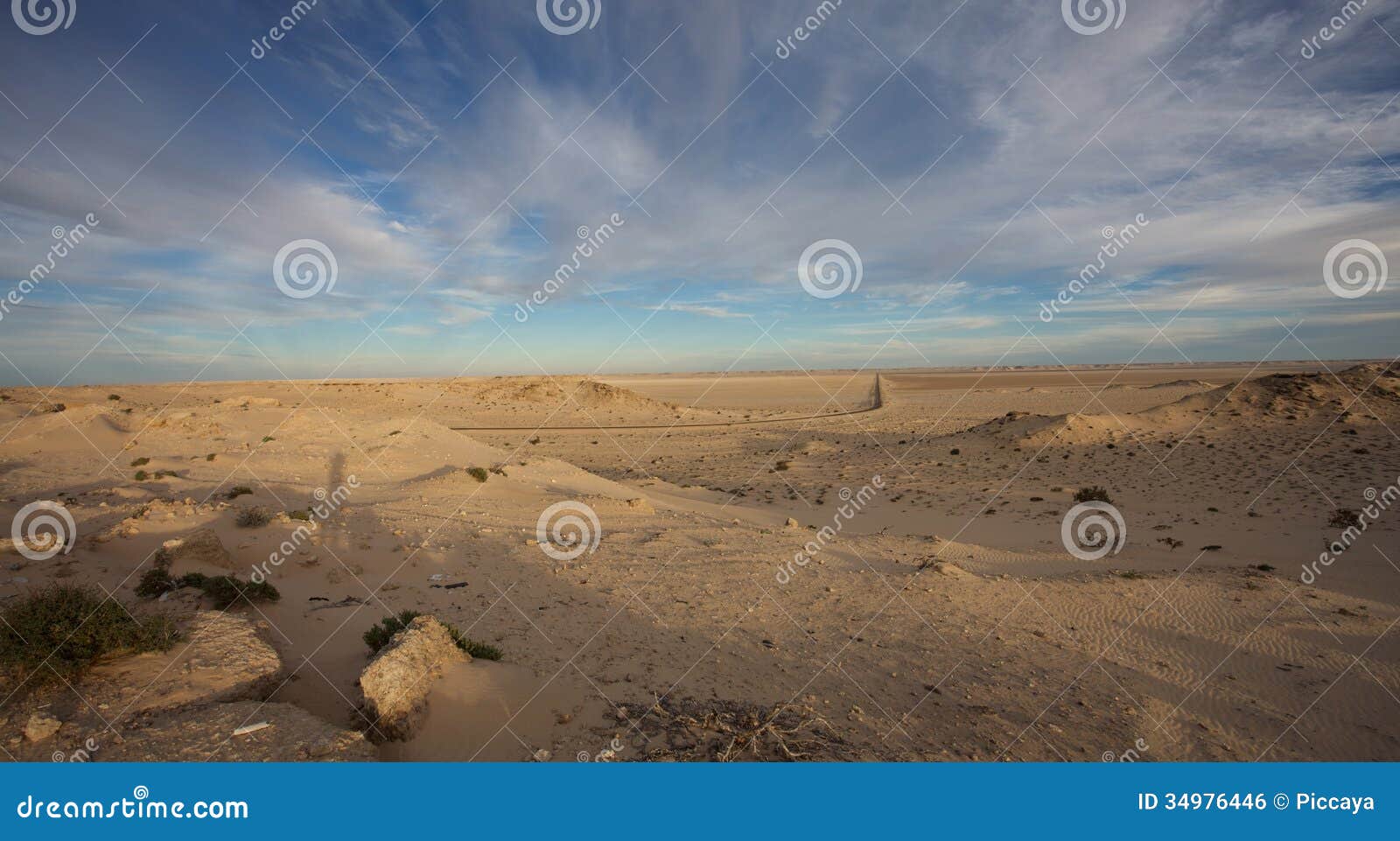 Ad Dakhla, south Morocco stock photo. Image of foot, wide - 34976446