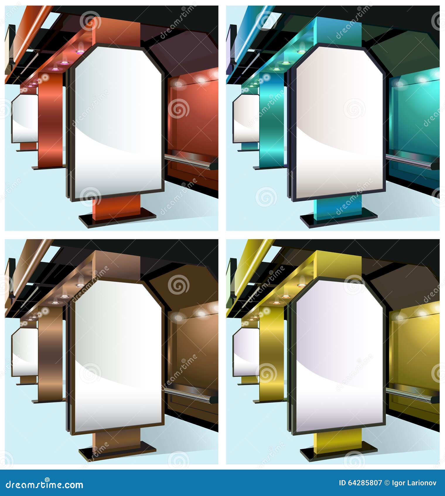 Ad space vector stock vector. Illustration of announcement - 64285807