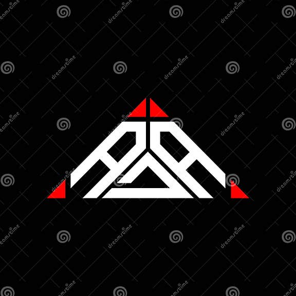 ADA Letter Logo Creative Design with Vector Graphic, ADA Stock Vector ...