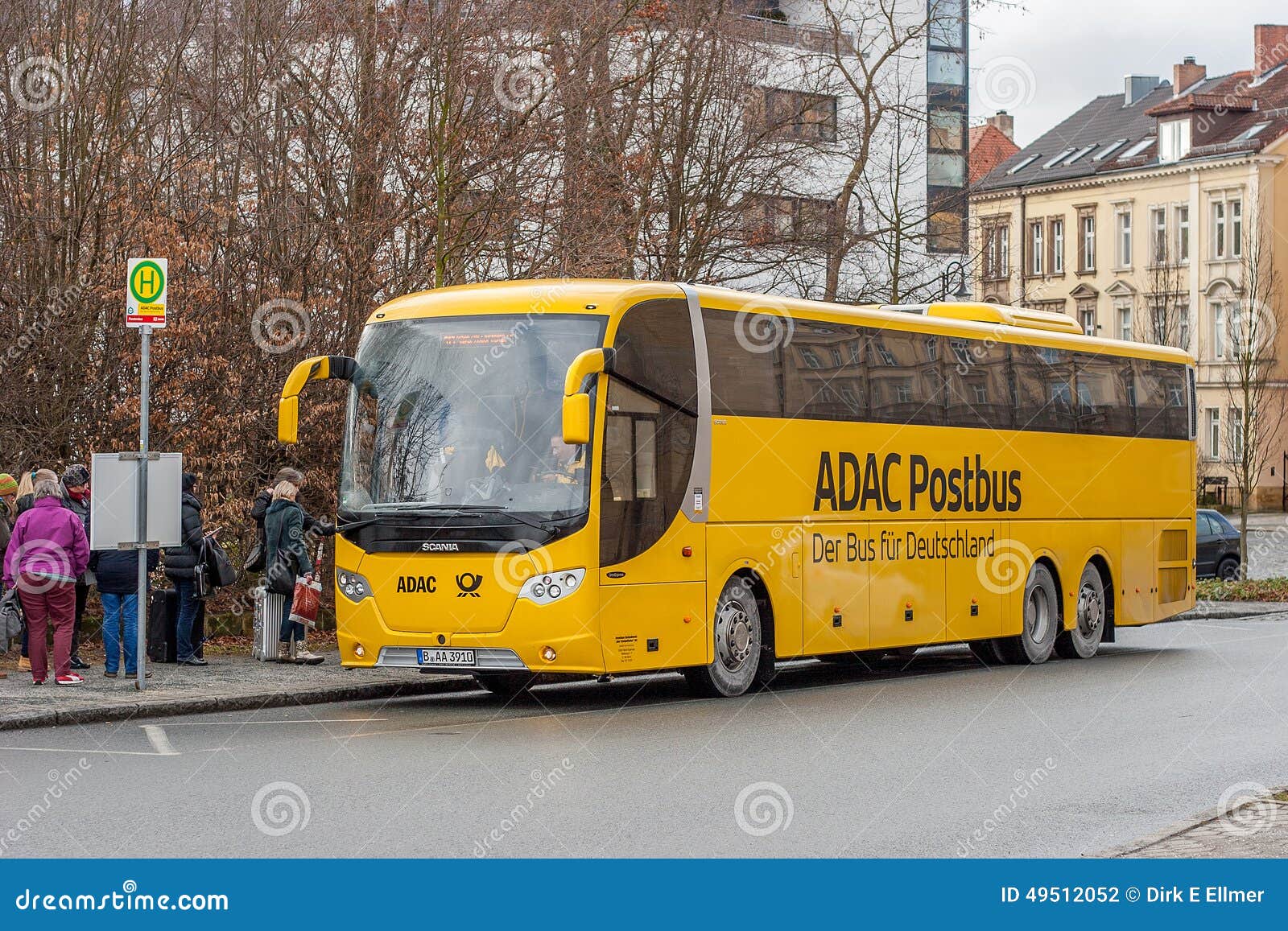 ADAC Postbus - the Bus for Germany Editorial Photography - Image of ...