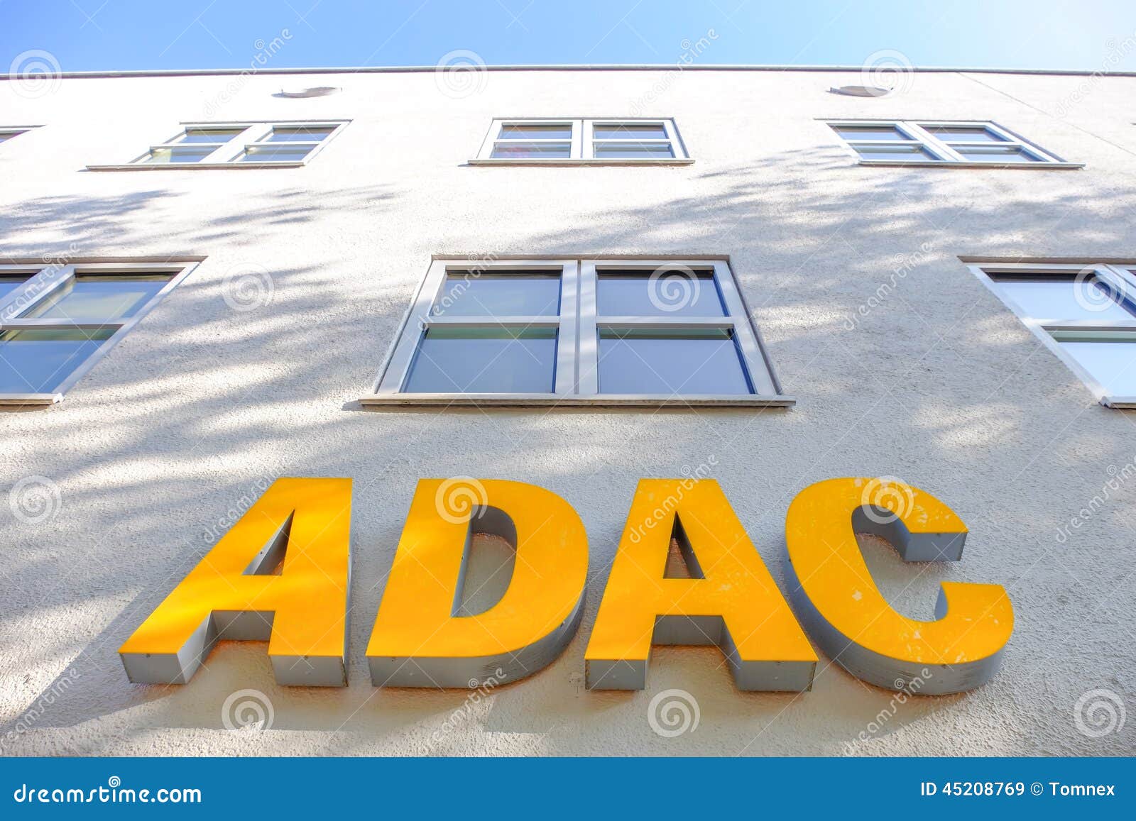 ADAC editorial stock image. Image of space, german, facade - 45208769