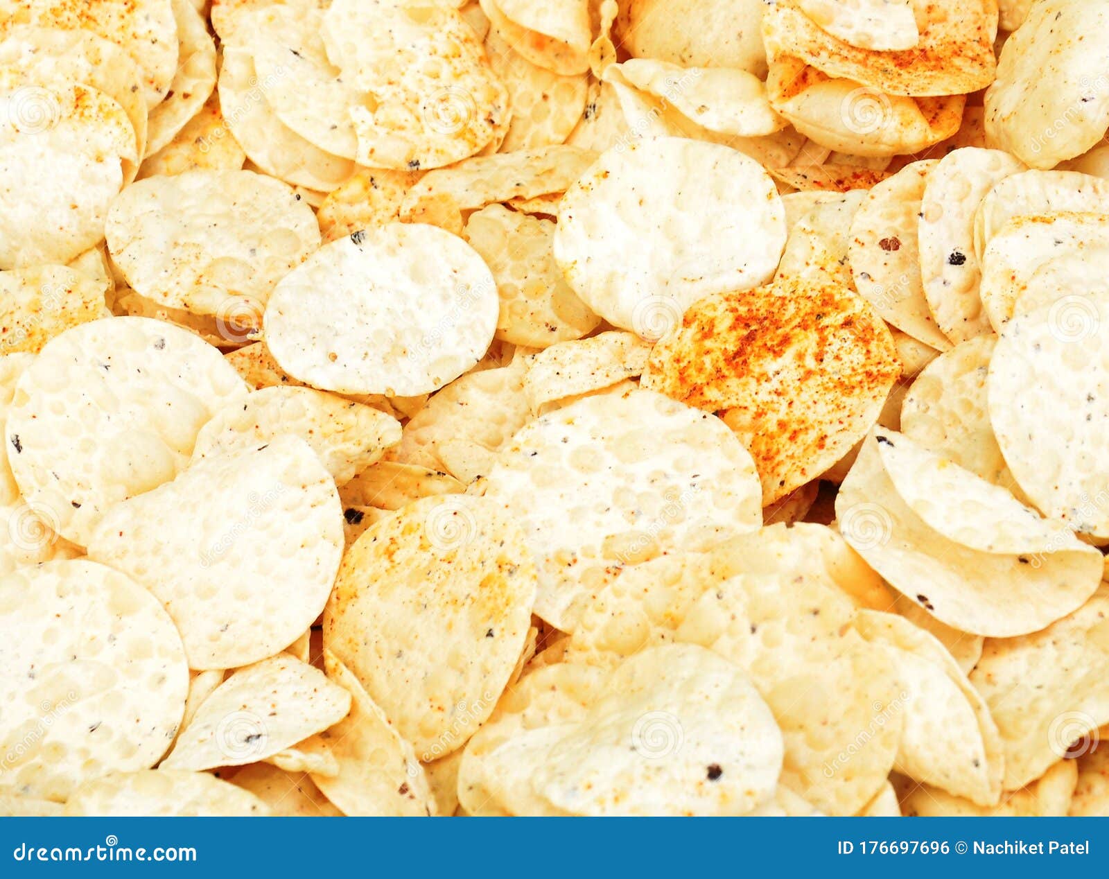 Adad Fried Papad Indian Food Stock Photo - Image of papad, adad: 176697696