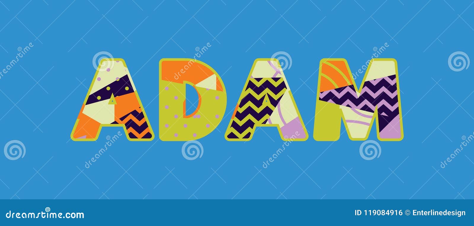 Adam Concept Word Art Illustration Ilustración del Vector - Ilustración ...