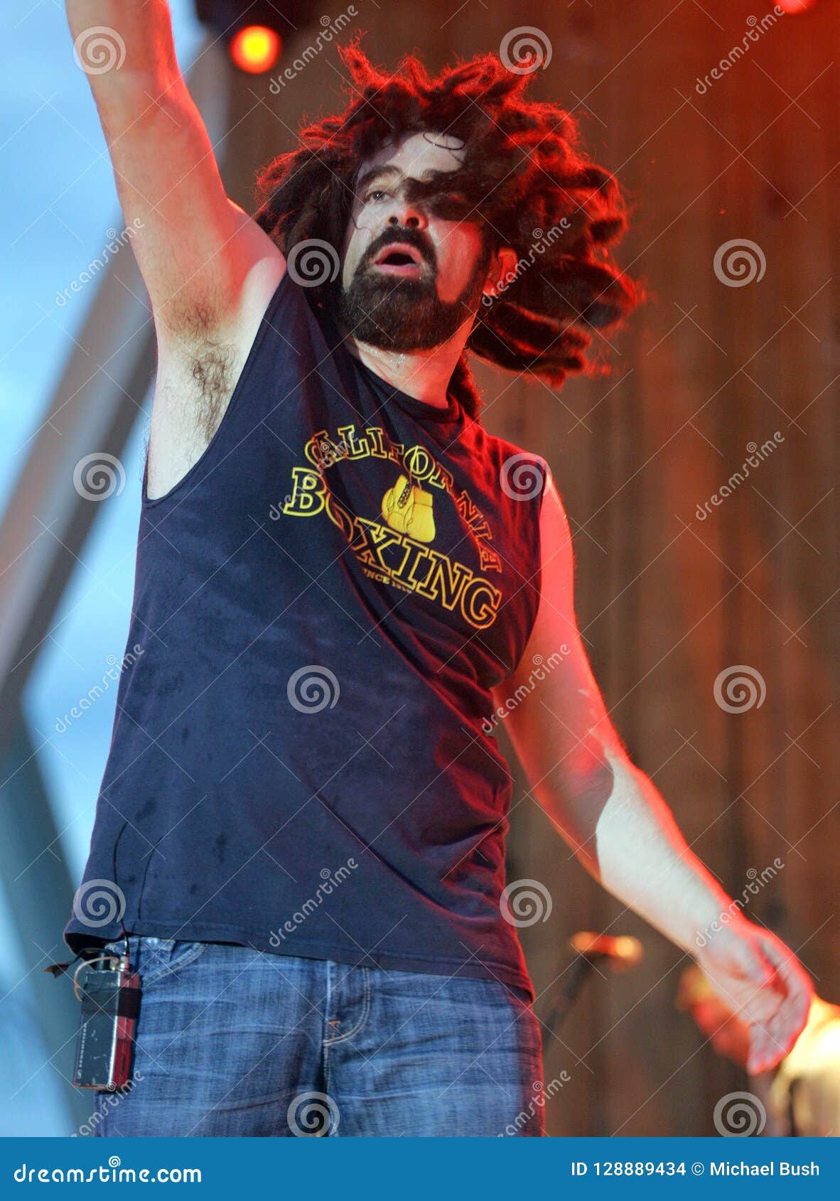 Adam Duritz with Counting Crows Editorial Stock Image - Image of duritz ...