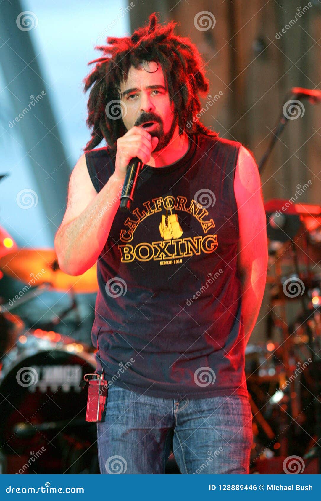 Adam Duritz with Counting Crows Editorial Photo - Image of rock ...