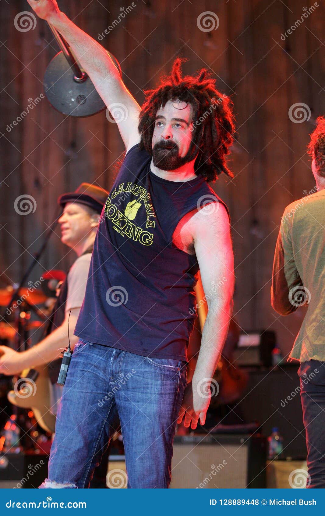Adam Duritz with Counting Crows Editorial Stock Photo - Image of miami ...
