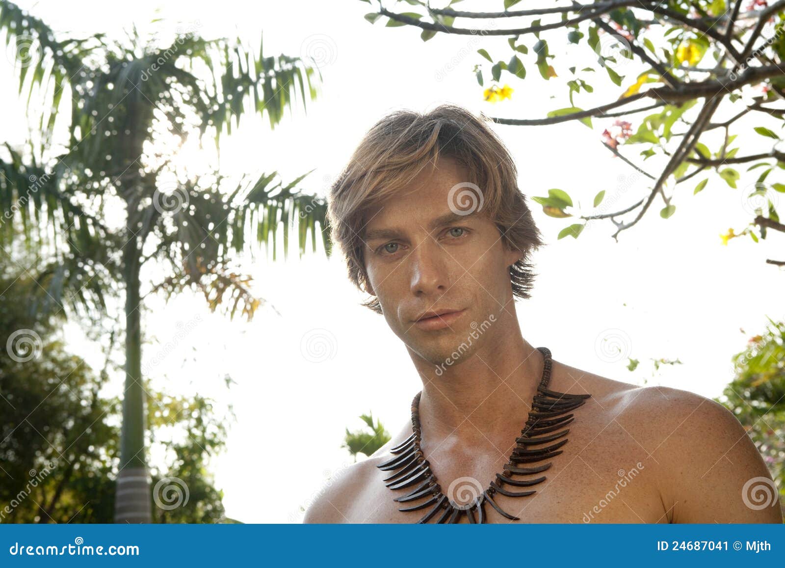 Adam Full Portrait stock image. Image of blond, mystic - 24687041