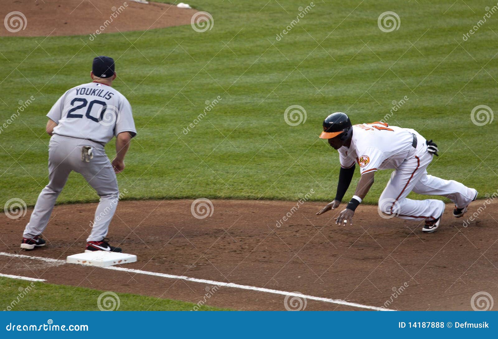 Adam Jones editorial stock photo. Image of league, orioles - 14187888