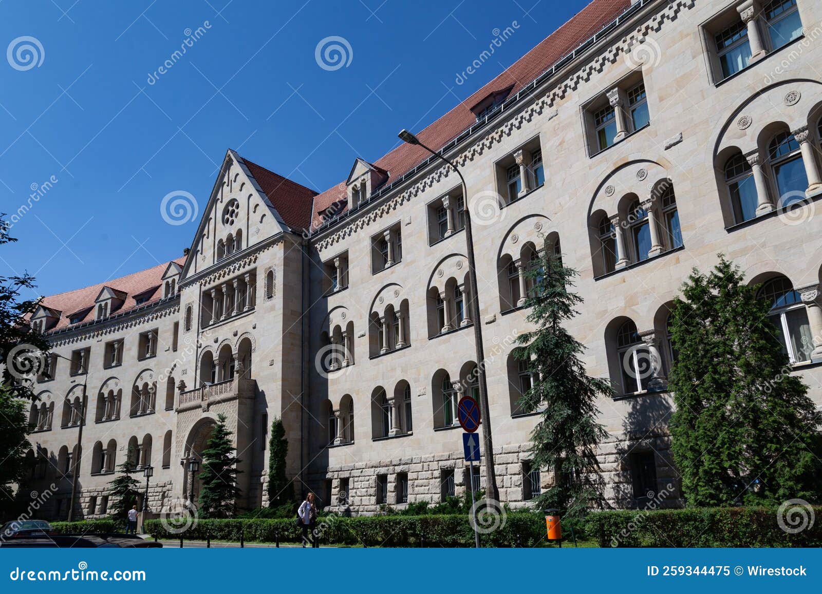 Adam Mickiewicz University Building. Poznan, Poland Editorial Image ...