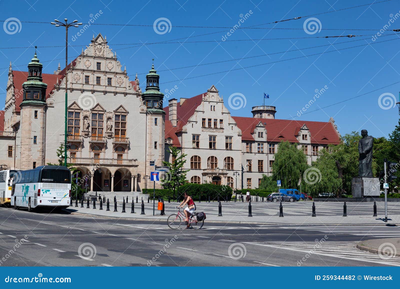 Adam Mickiewicz University Building. Poznan, Poland Editorial ...