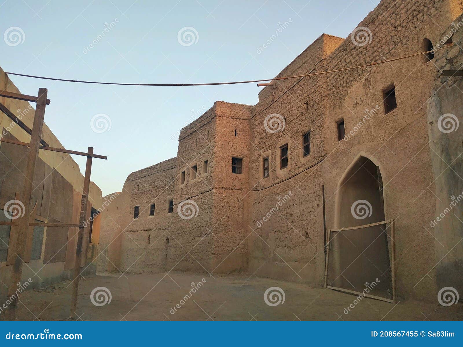 Adam Old Town , Sultanate of Oman Stock Image - Image of monastery ...
