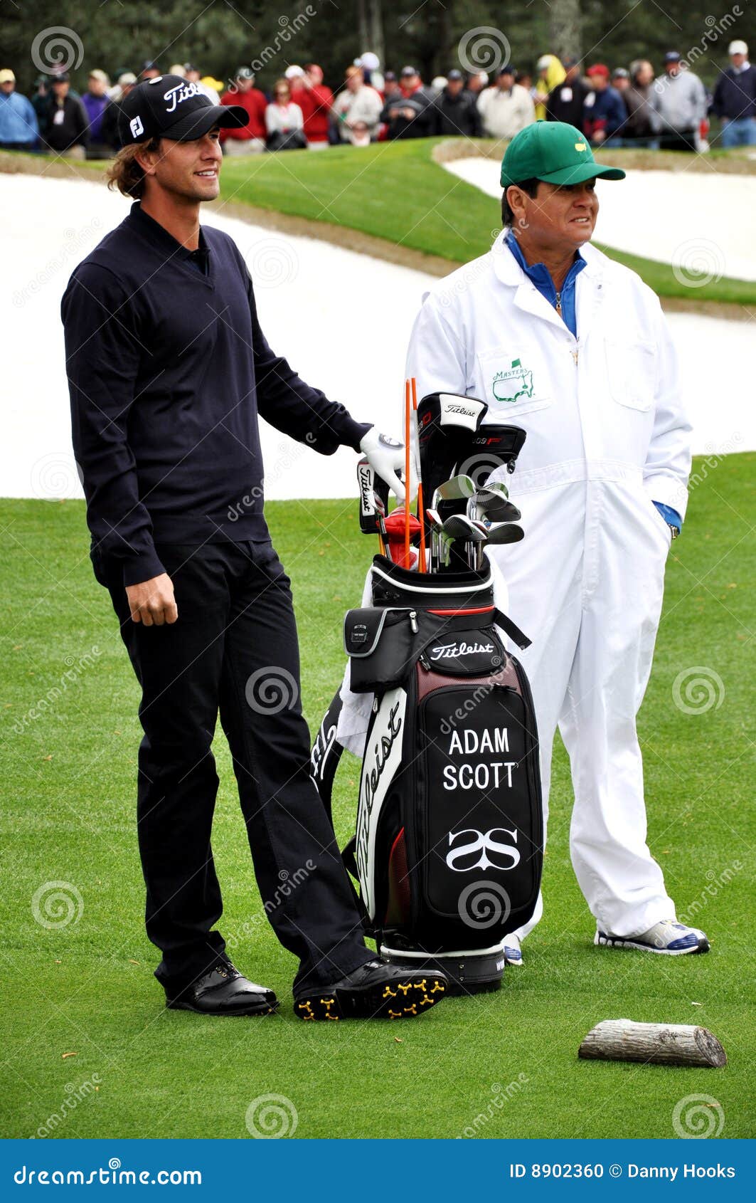 Adam Scott at 2009 Masters editorial image. Image of masters - 8902360