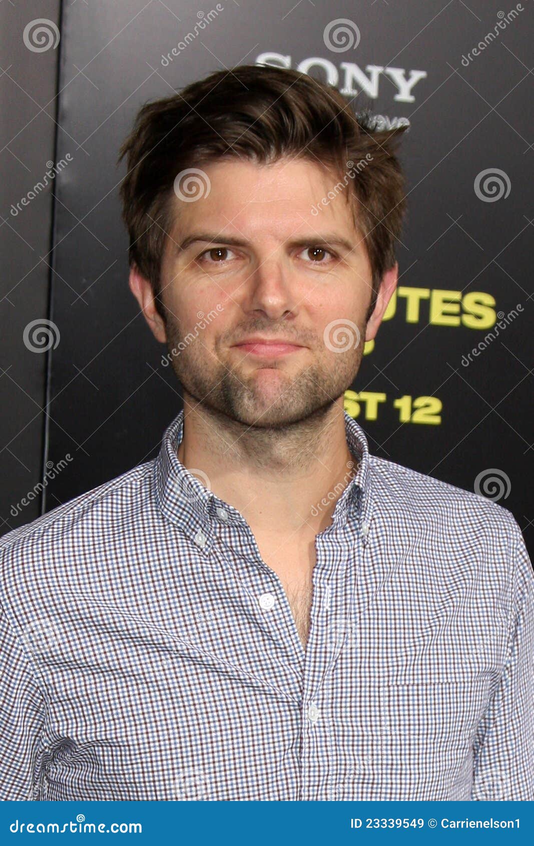 Adam Scott editorial stock image. Image of angeles, arriving - 23339549