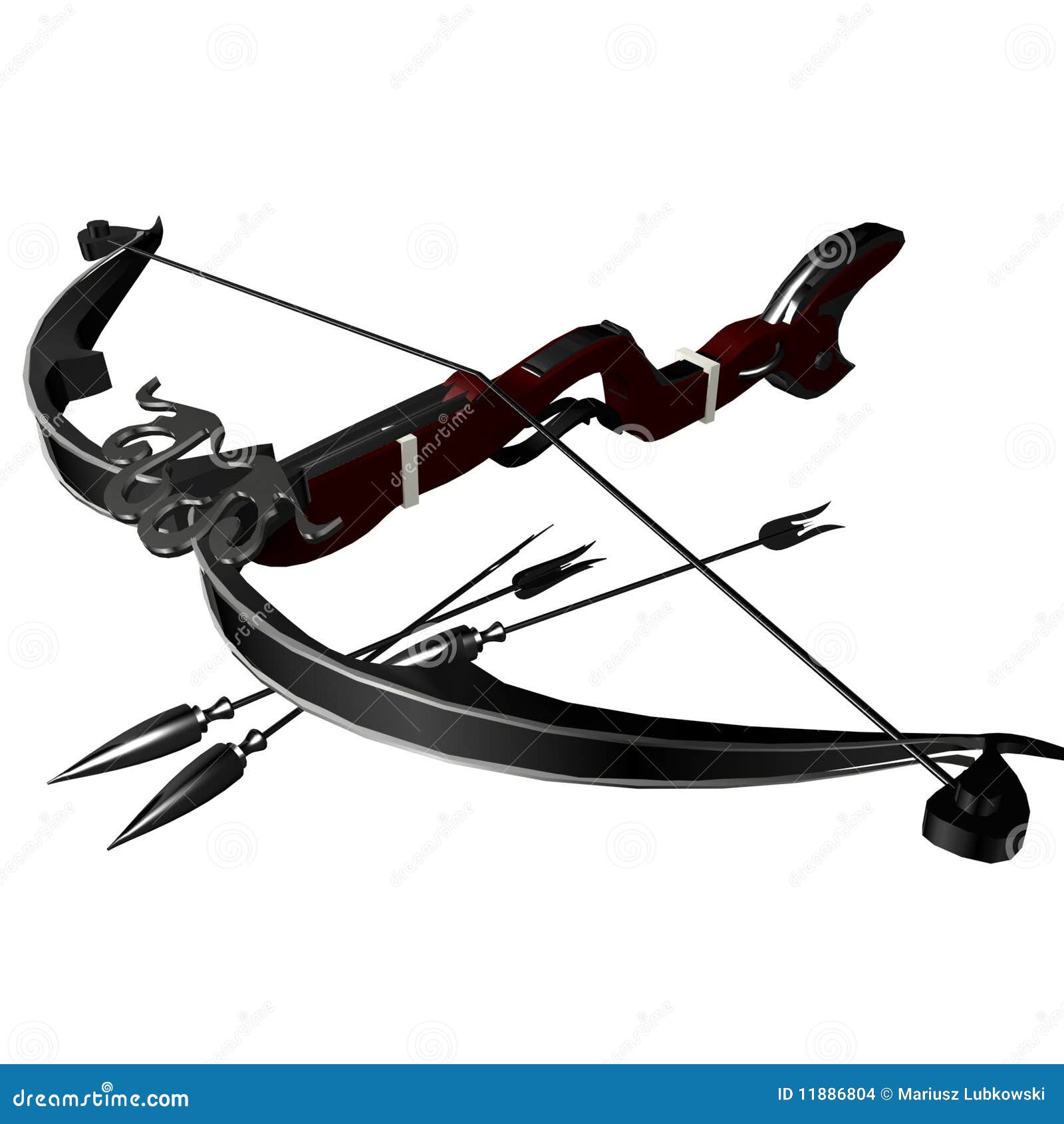 Crossbow Vector Illustration | CartoonDealer.com #67347748