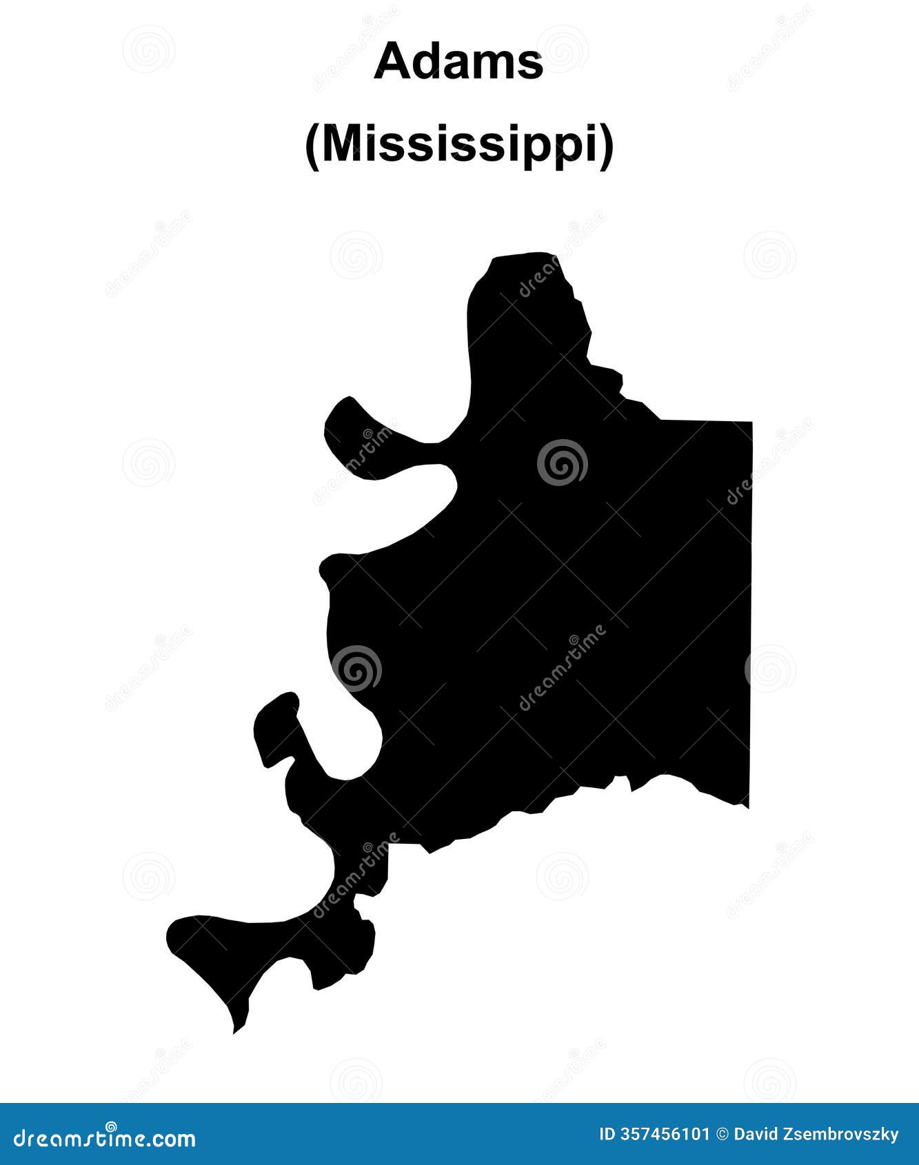 Adams Outline Map Royalty-Free Stock Photography | CartoonDealer.com ...