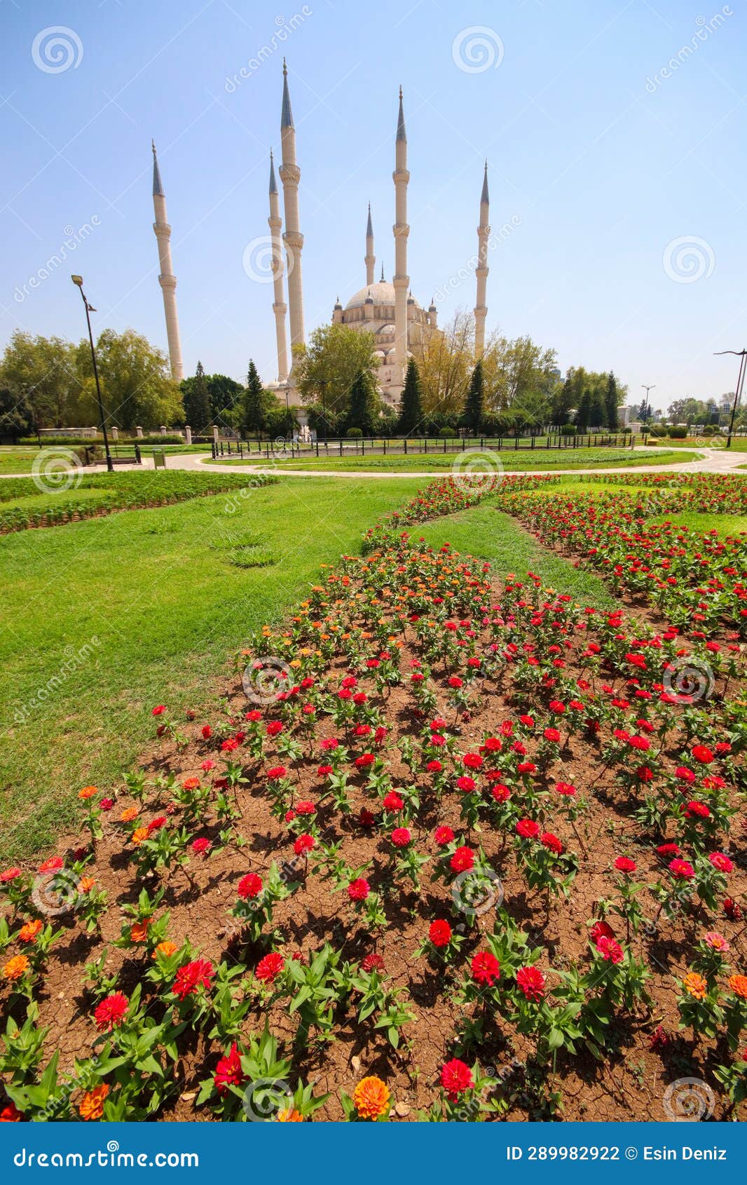 Adana - Turkey, August 20, 2023, Adana Central Sabanci Mosque Stock ...