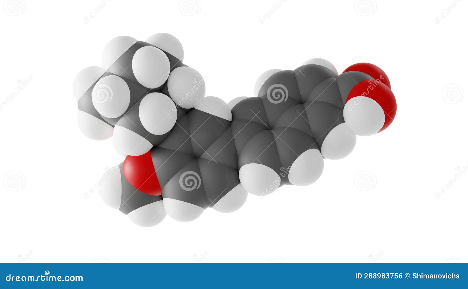 Adapalene Molecule. It Is Third-generation Anti-comedogenic ...
