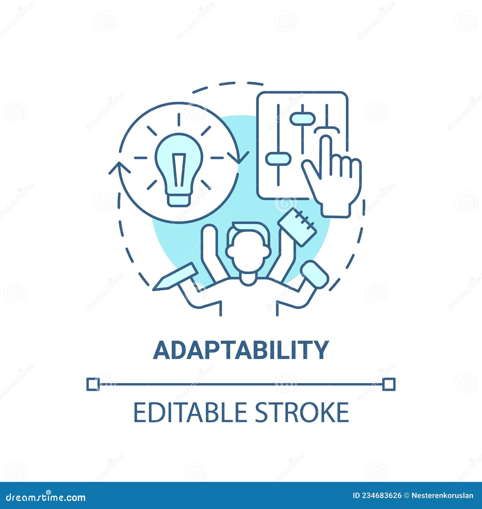 Adaptability Icon. Simple Element From Life Skills Collection. Filled ... Adaptability Icon. Simple Element From Life Skills Collection. Filled ...